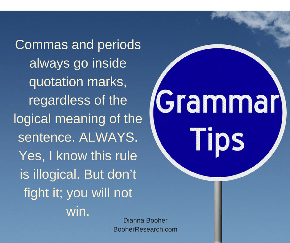 10 Grammar Mistakes That Drive Your Friends Nuts - Booher Research ...