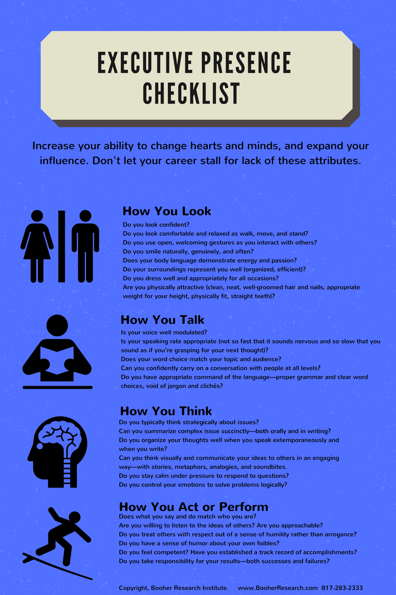 Creating Personal Presence - Download - Booher Research Institute